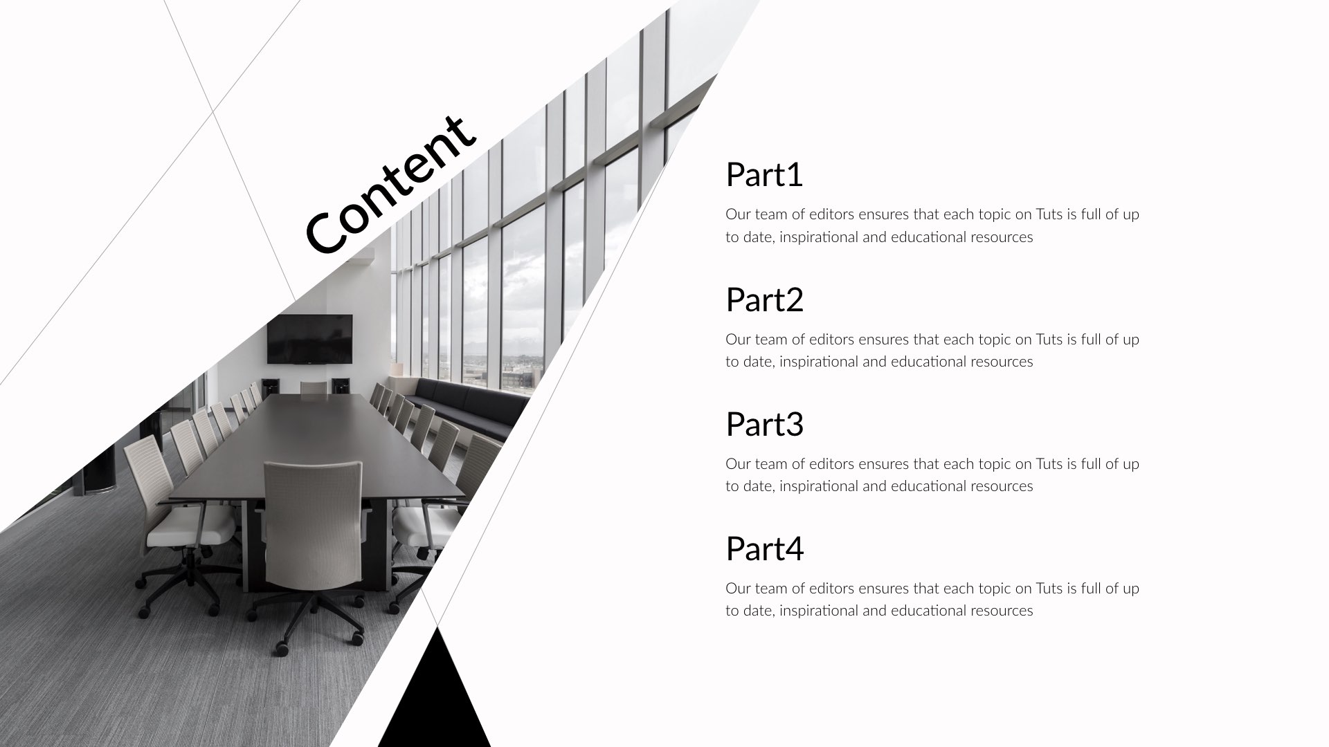 Diagonal - Clean & Creative Keynote Template, Presentation Templates