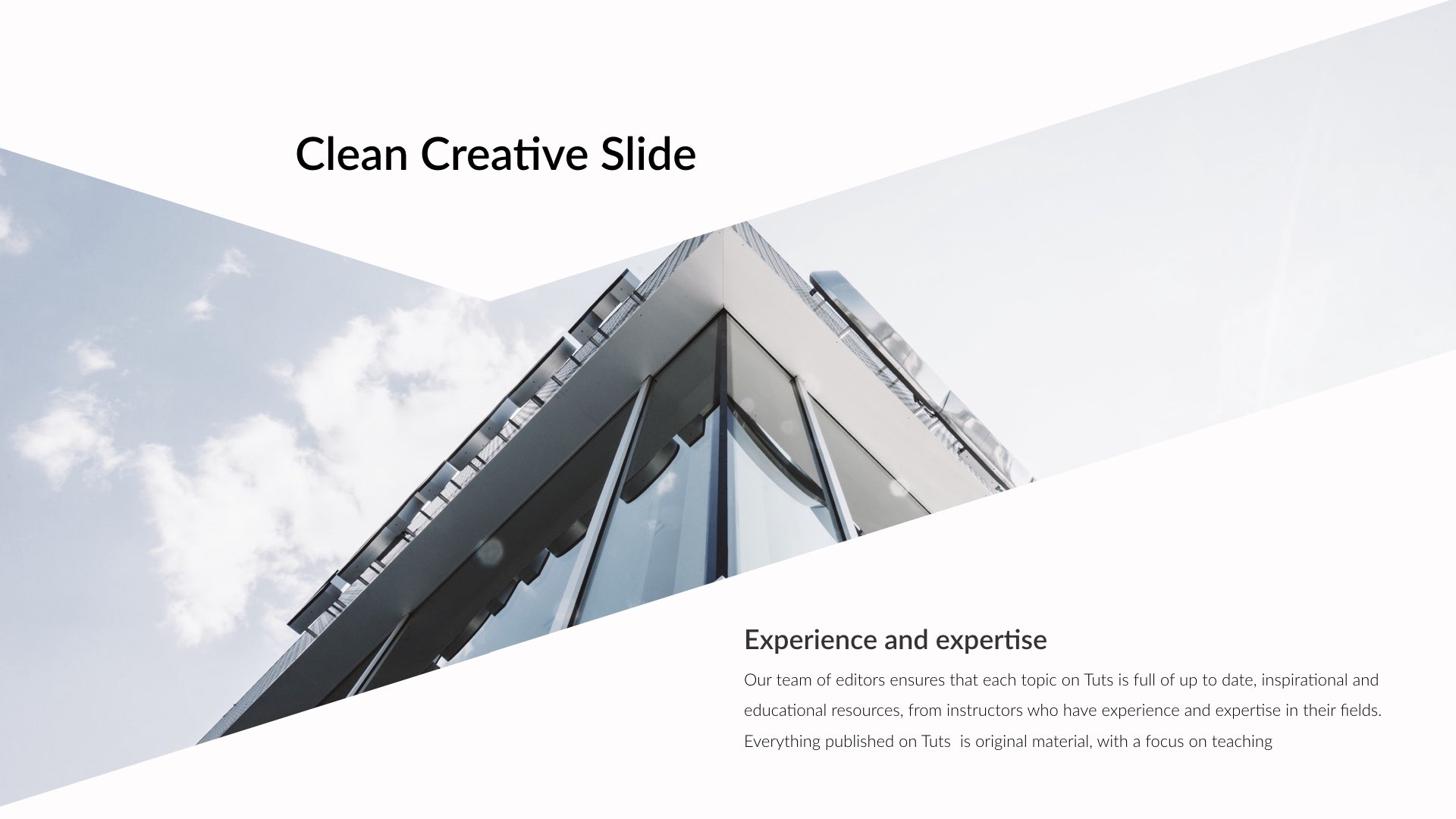 Diagonal - Clean & Creative Keynote Template, Presentation Templates