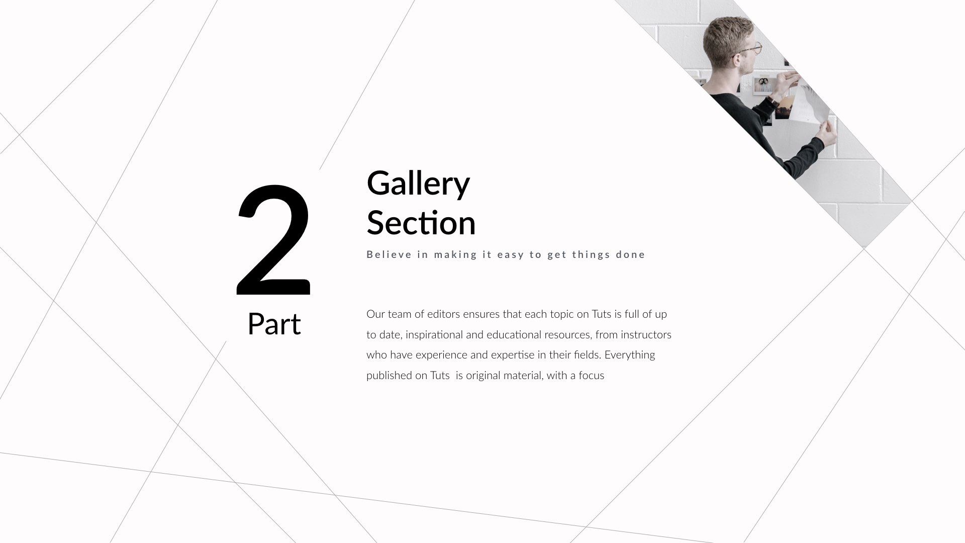 Diagonal - Clean & Creative Keynote Template, Presentation Templates
