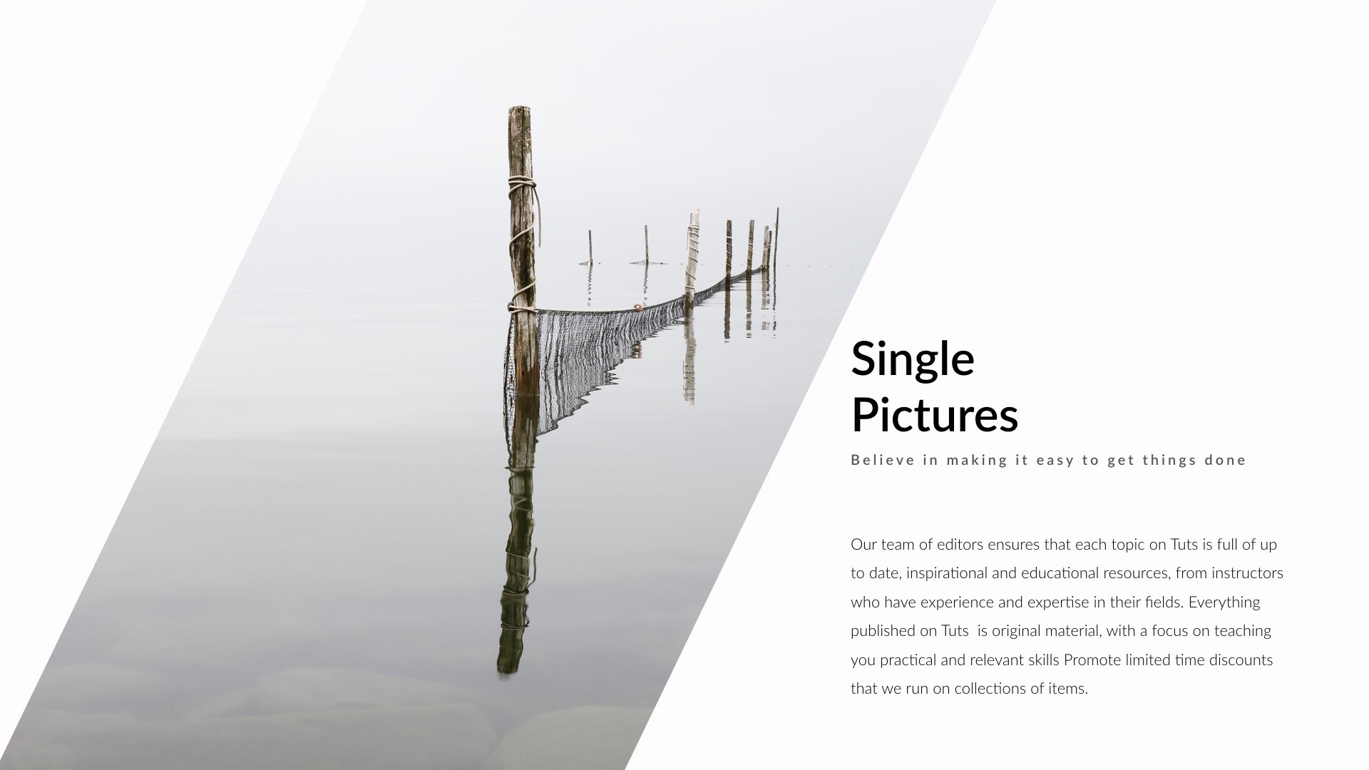 Diagonal - Clean & Creative Keynote Template, Presentation Templates
