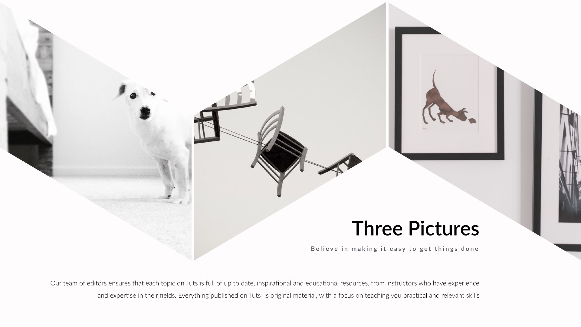 Diagonal - Clean & Creative Keynote Template, Presentation Templates