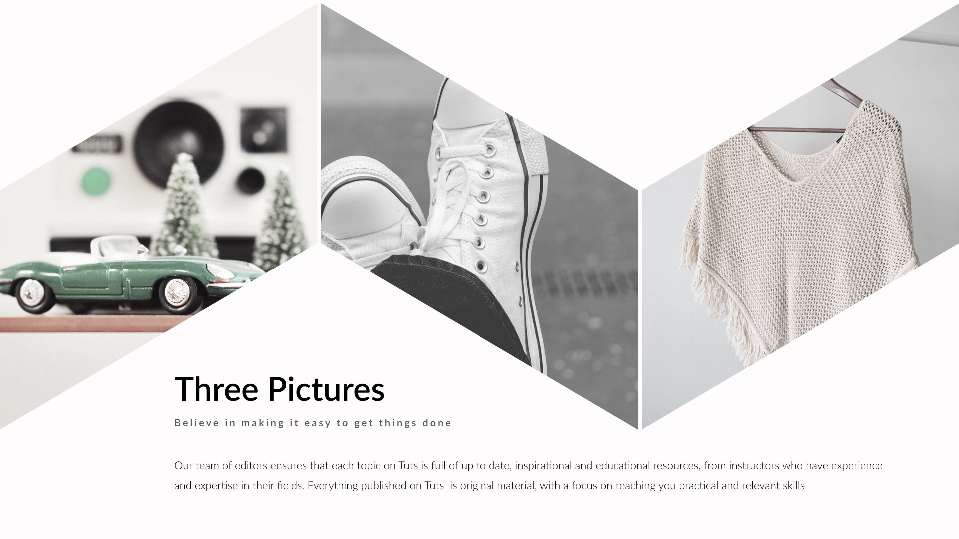 Diagonal - Clean & Creative Keynote Template, Presentation Templates