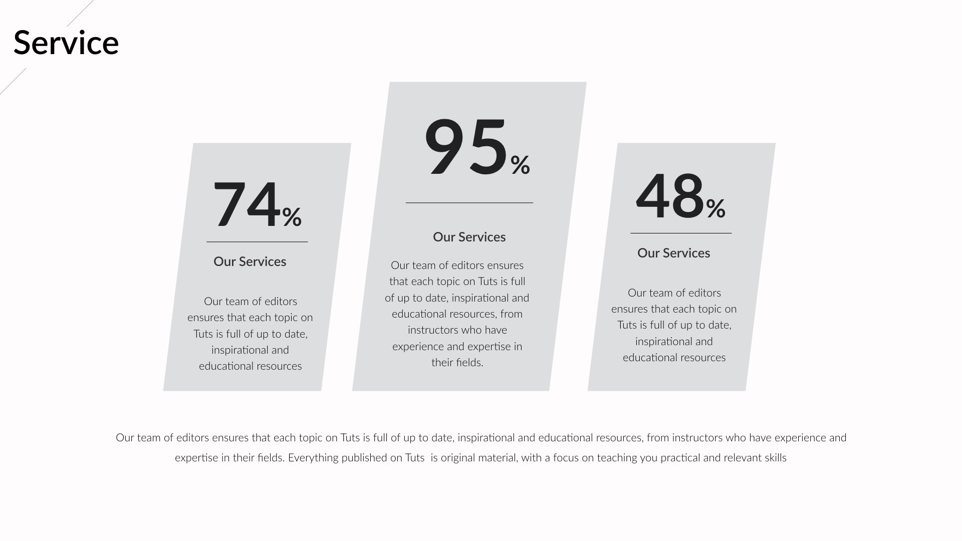 Diagonal - Clean & Creative Keynote Template, Presentation Templates