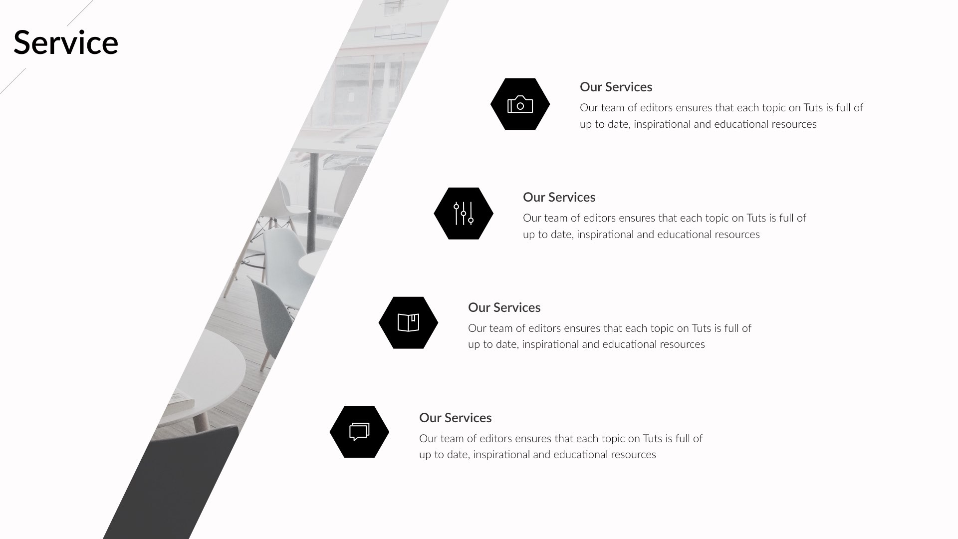 Diagonal - Clean & Creative Keynote Template, Presentation Templates