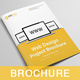 Web Design Brochure, Print Templates | GraphicRiver