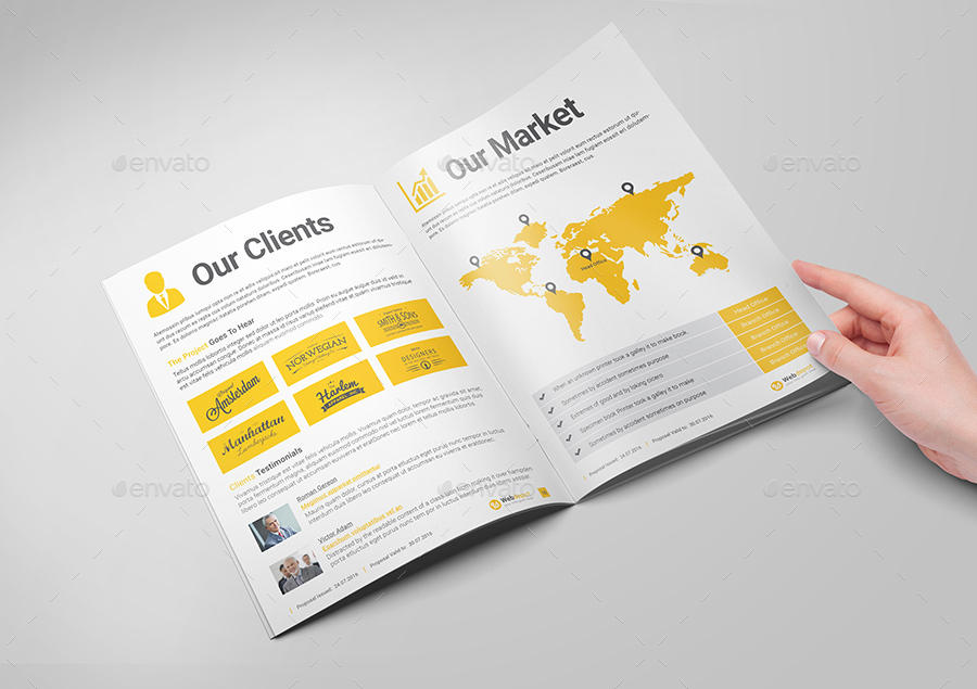 Web Design Brochure, Print Templates | GraphicRiver
