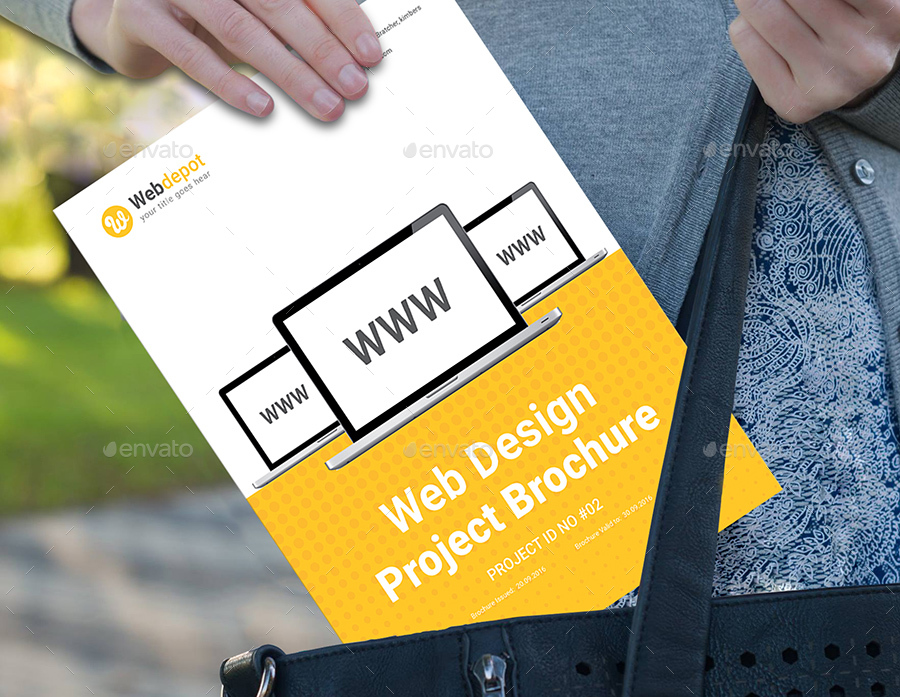 Web Design Brochure, Print Templates | GraphicRiver