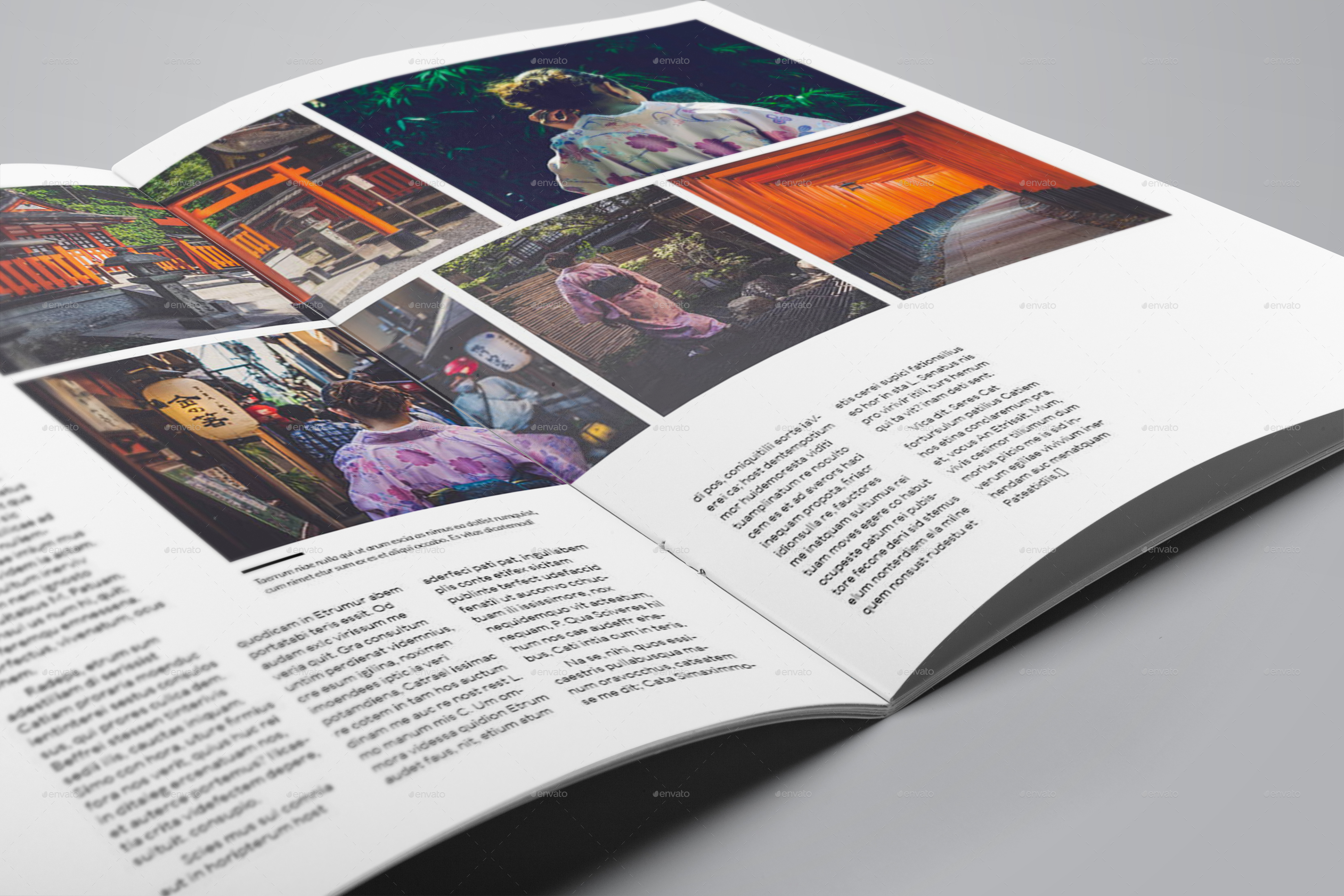 Clean & Simple Magazine Template, Print Templates | GraphicRiver