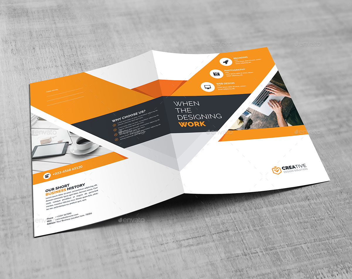 Presentation Folder, Print Templates | GraphicRiver