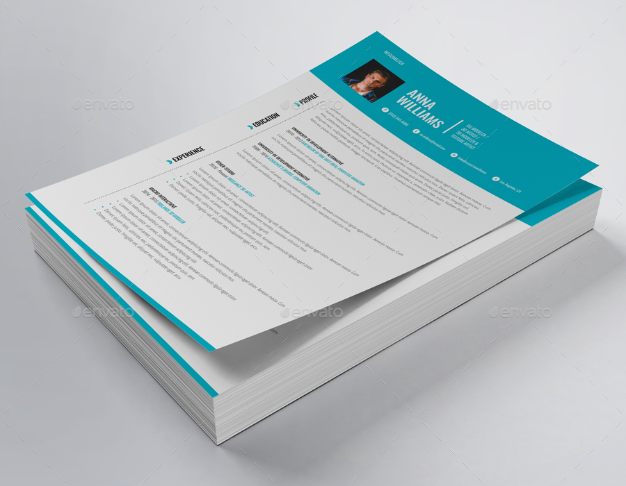Resume/CV (2 Page) by sawonahmed | GraphicRiver