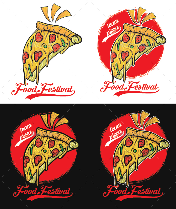 Team Pizza - Food Festival T-Shirt, T-Shirts | GraphicRiver