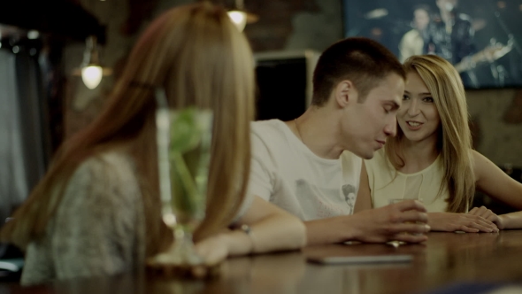 Getting Acquainted With The Girl, Stock Footage | VideoHive