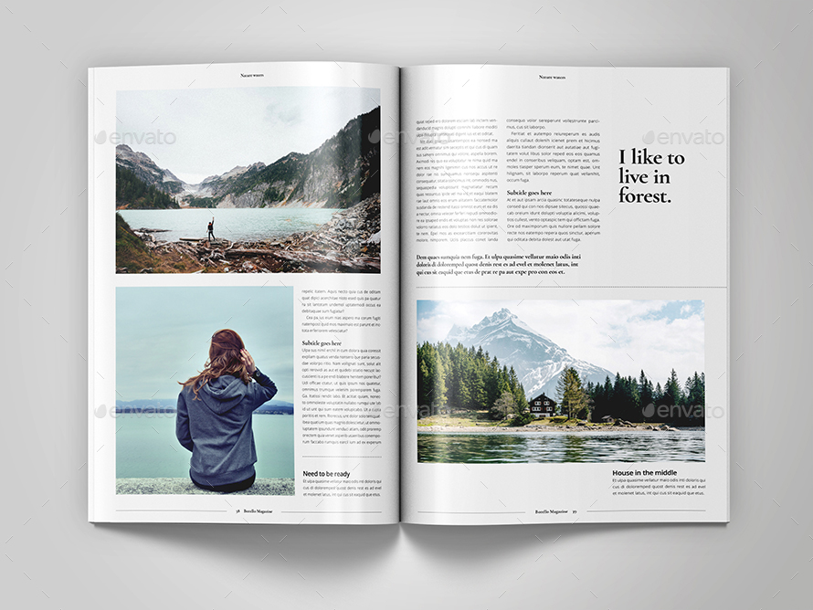 Multipurpose Magazine Template, Print Templates | GraphicRiver