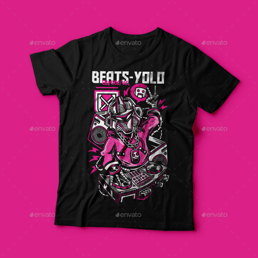 Beats-Yolo T-Shirt Design, T-Shirts | GraphicRiver