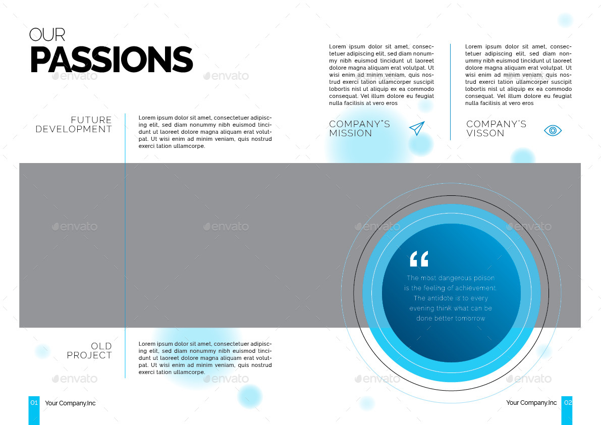 Modern Company Profile, Print Templates | GraphicRiver