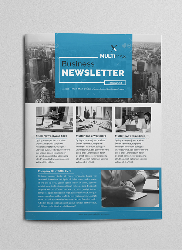 Newsletter, Print Templates | GraphicRiver
