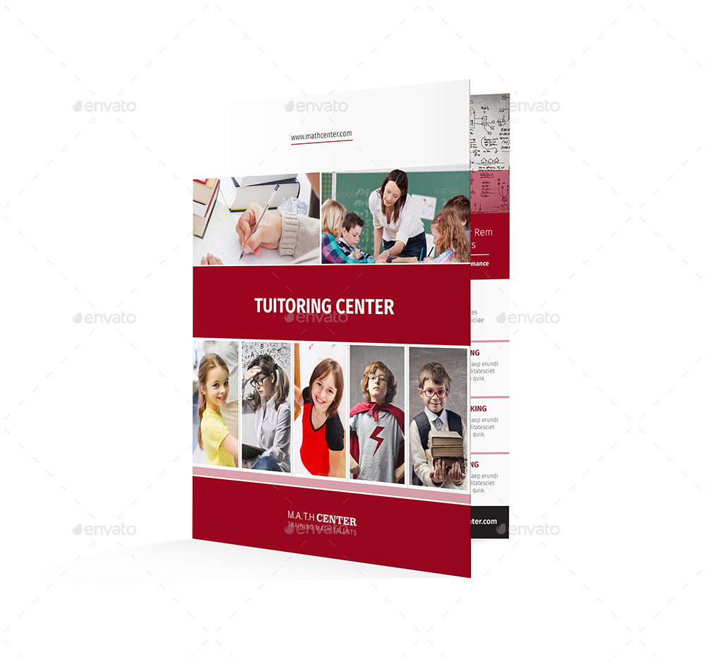 Tutoring Center Print Bundle, Print Templates | GraphicRiver