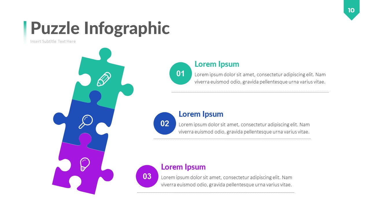 Puzzle Infographic PowerPoint Template by RRgraph | GraphicRiver