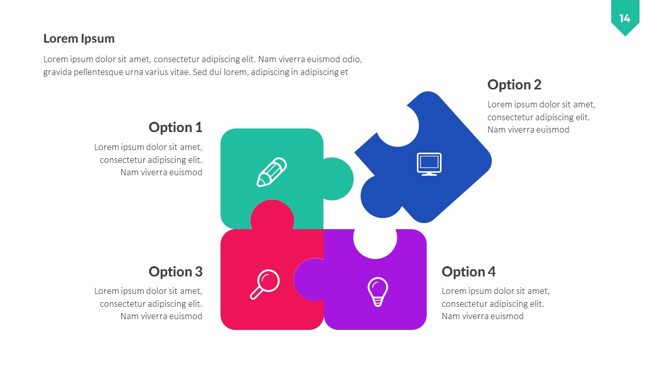 Puzzle Infographic PowerPoint Template by RRgraph | GraphicRiver