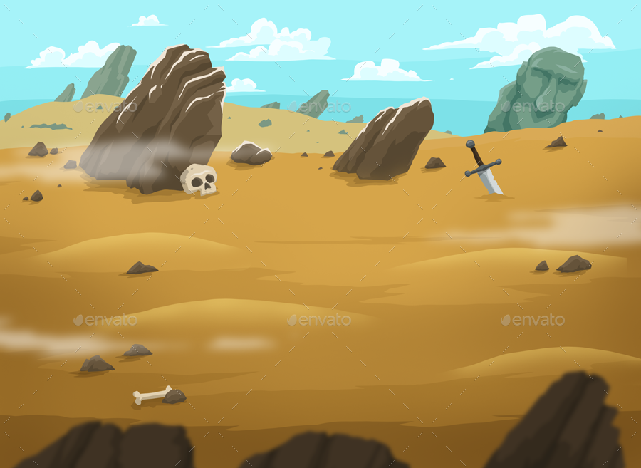 Battle Background Pack #1 by Puslatronik | GraphicRiver