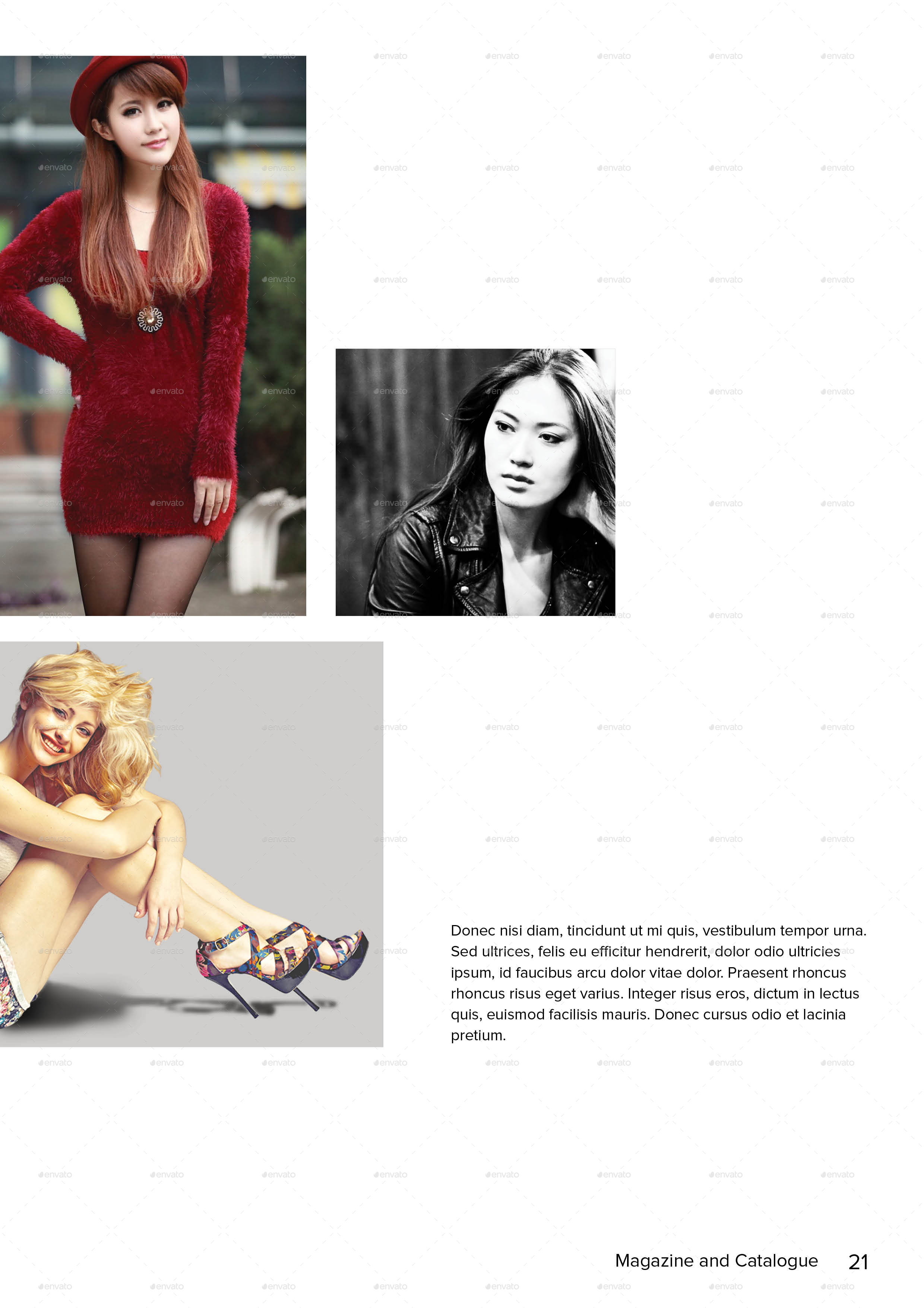 Fashion Catalogue & Magazine, Print Templates | GraphicRiver