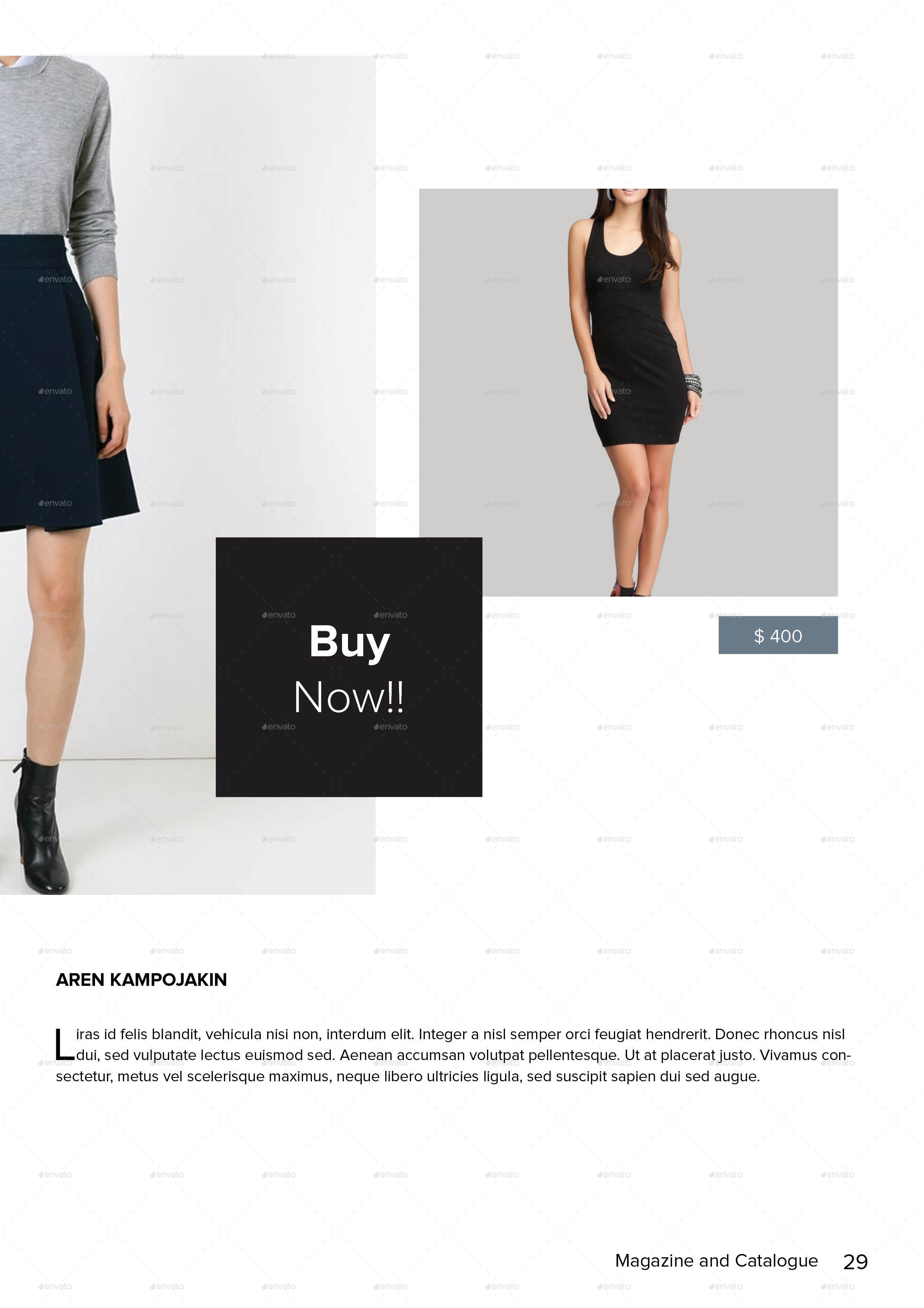 Fashion Catalogue & Magazine, Print Templates | GraphicRiver