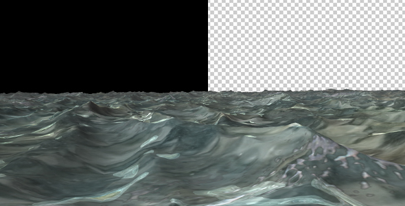 Sea Water - Day Time - Waving Loop, Motion Graphics | VideoHive