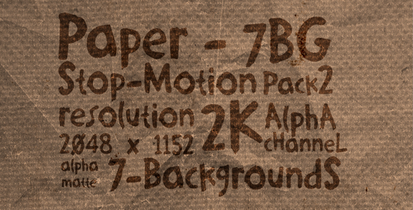 Paper Stop Motion (Volume 2), Motion Graphics | VideoHive