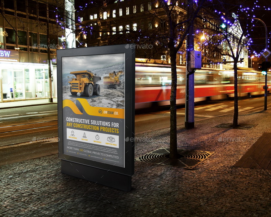 Construction Poster Template Vol.3, Print Templates | GraphicRiver