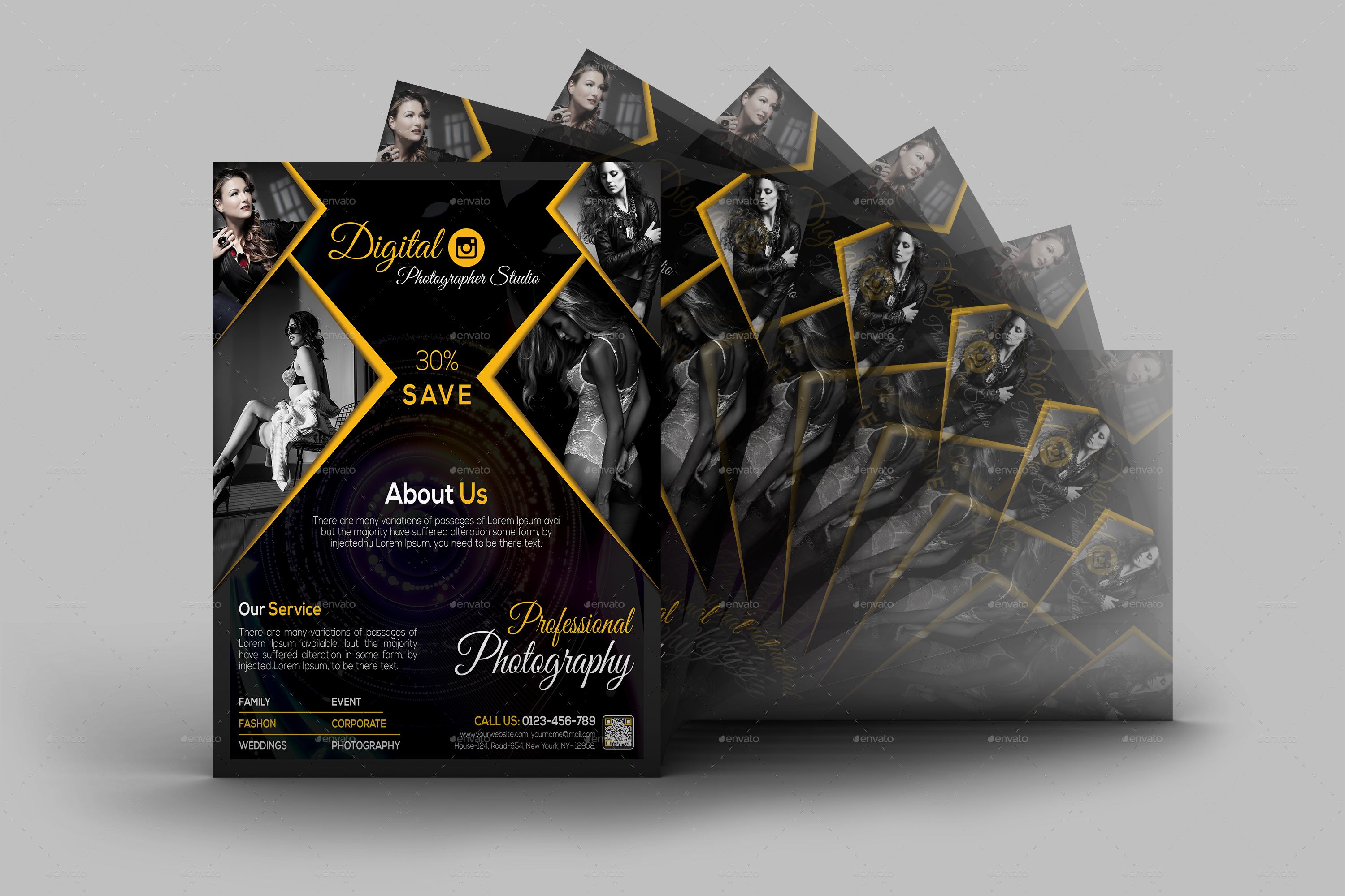 Photography Business Flyer, Print Templates | GraphicRiver