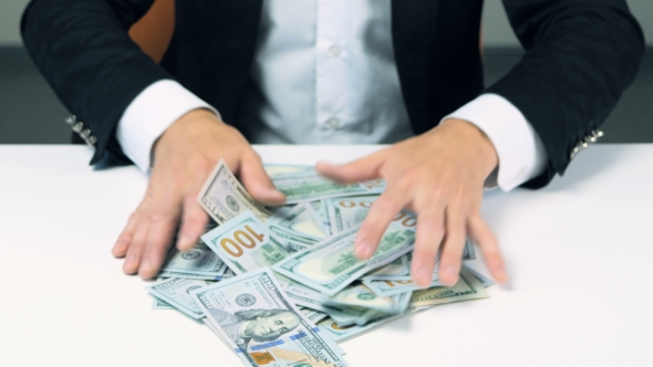 Hands Collecting Money Together., Stock Footage | VideoHive