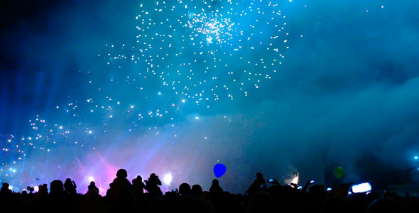 Fireworks Show, Stock Footage | VideoHive