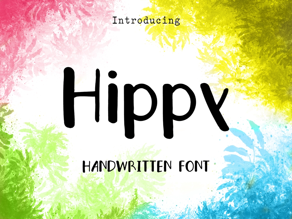 Hippy, Fonts | GraphicRiver