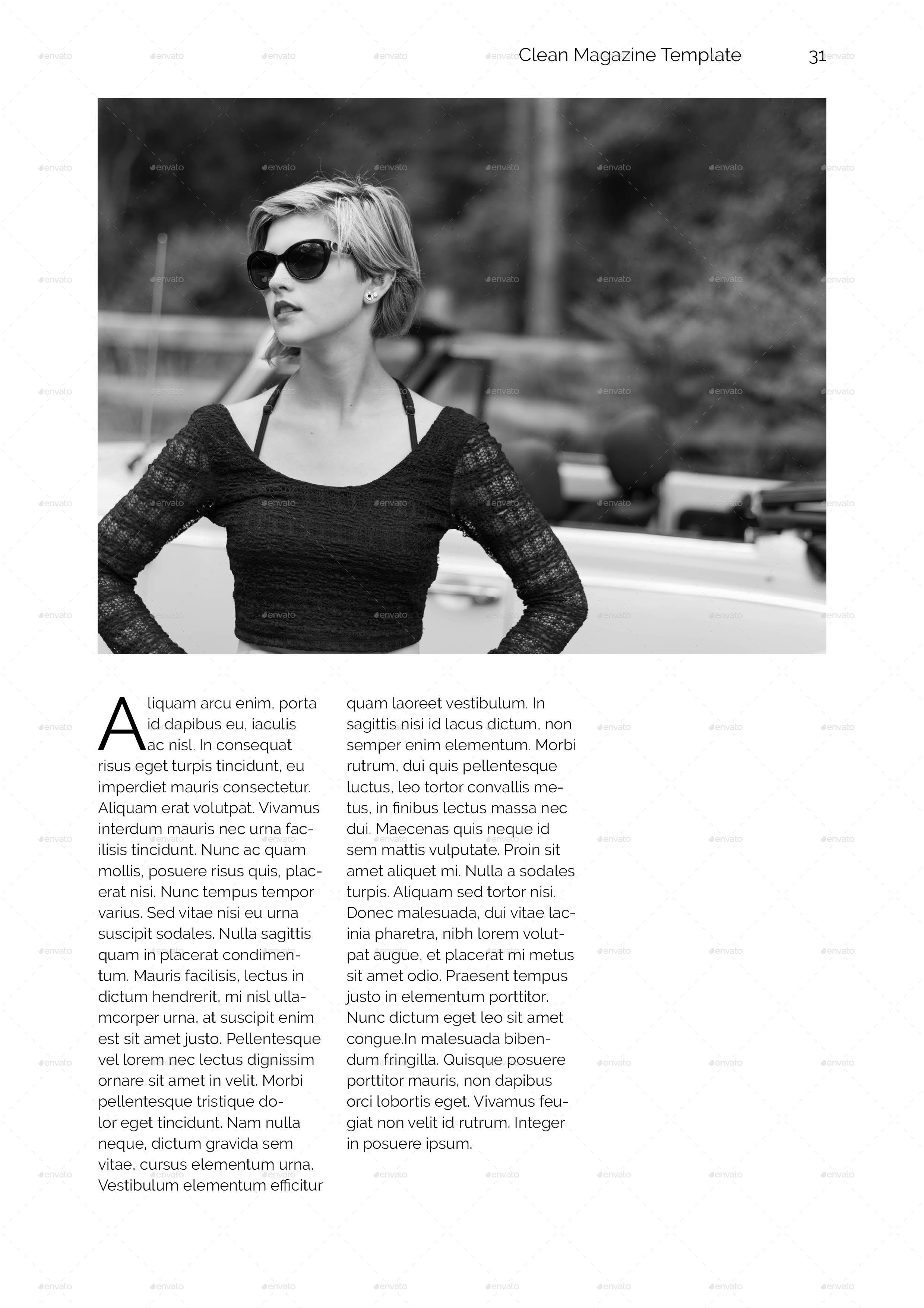 Clean Magazine & Lookbook by suavedigital | GraphicRiver