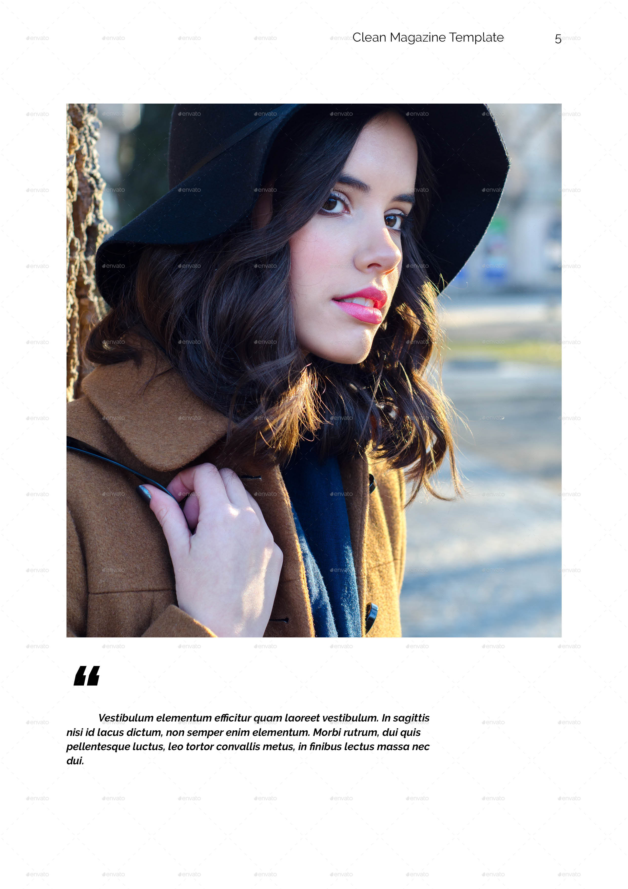 Clean Magazine & Lookbook by suavedigital | GraphicRiver