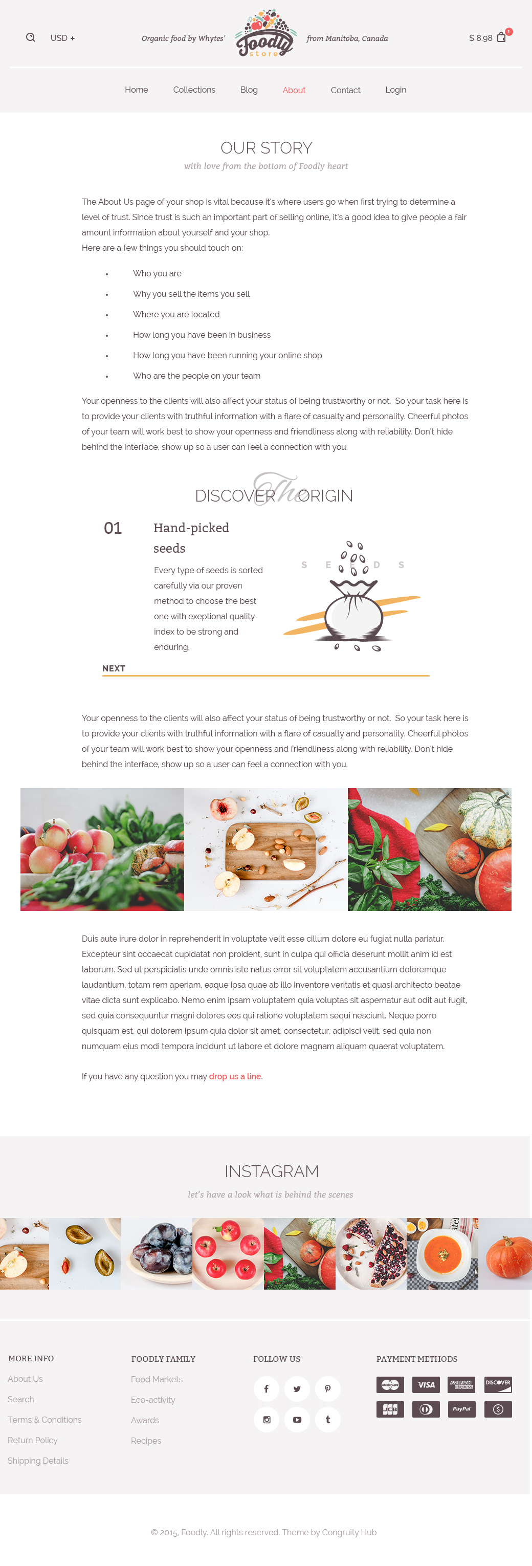 Foodly — Organic Food Store PSD Template by kohorta_studio | ThemeForest