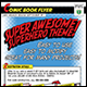 Comic Book Flyer, Print Templates | GraphicRiver