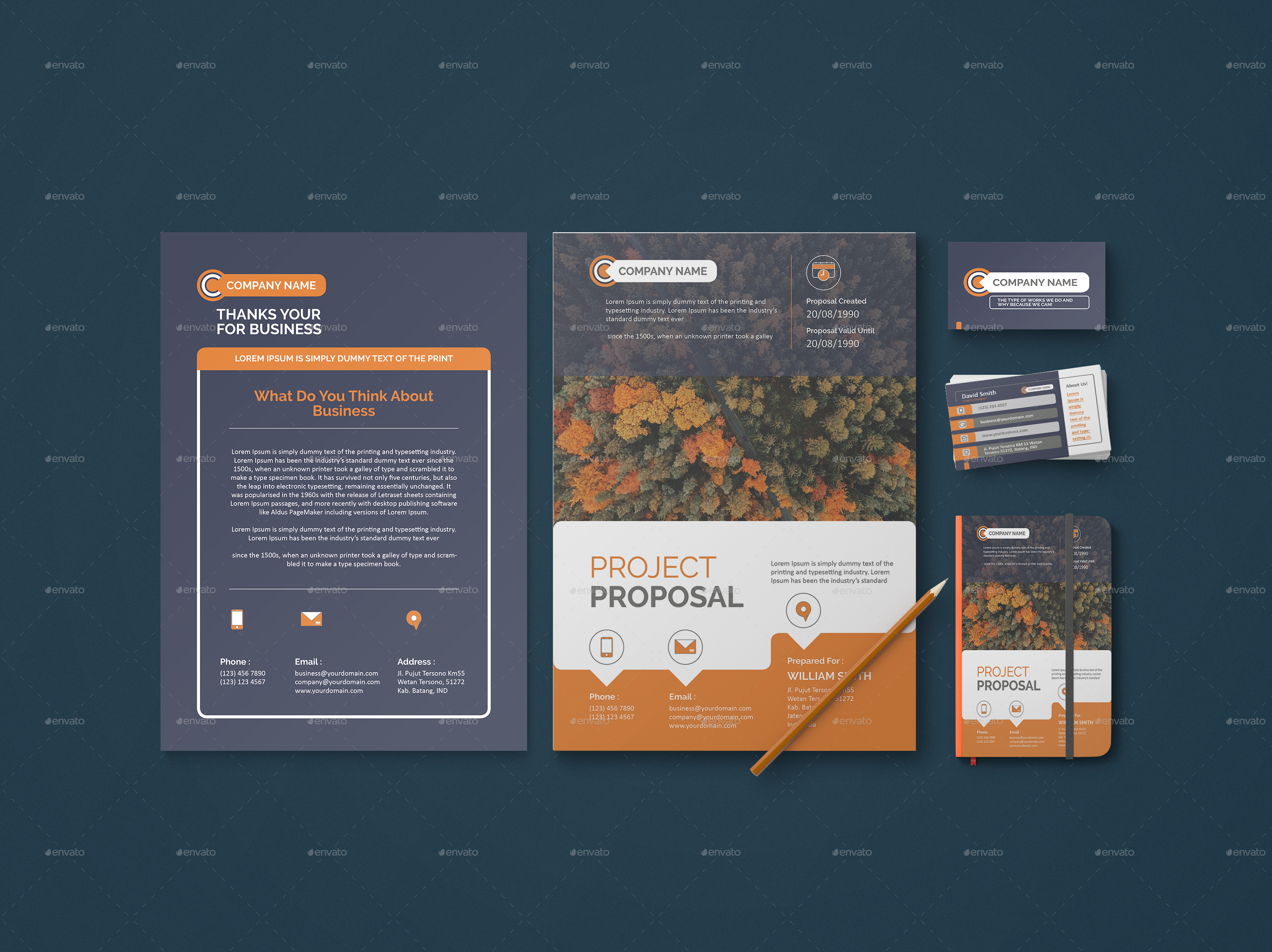The Project Proposal, Print Templates | GraphicRiver