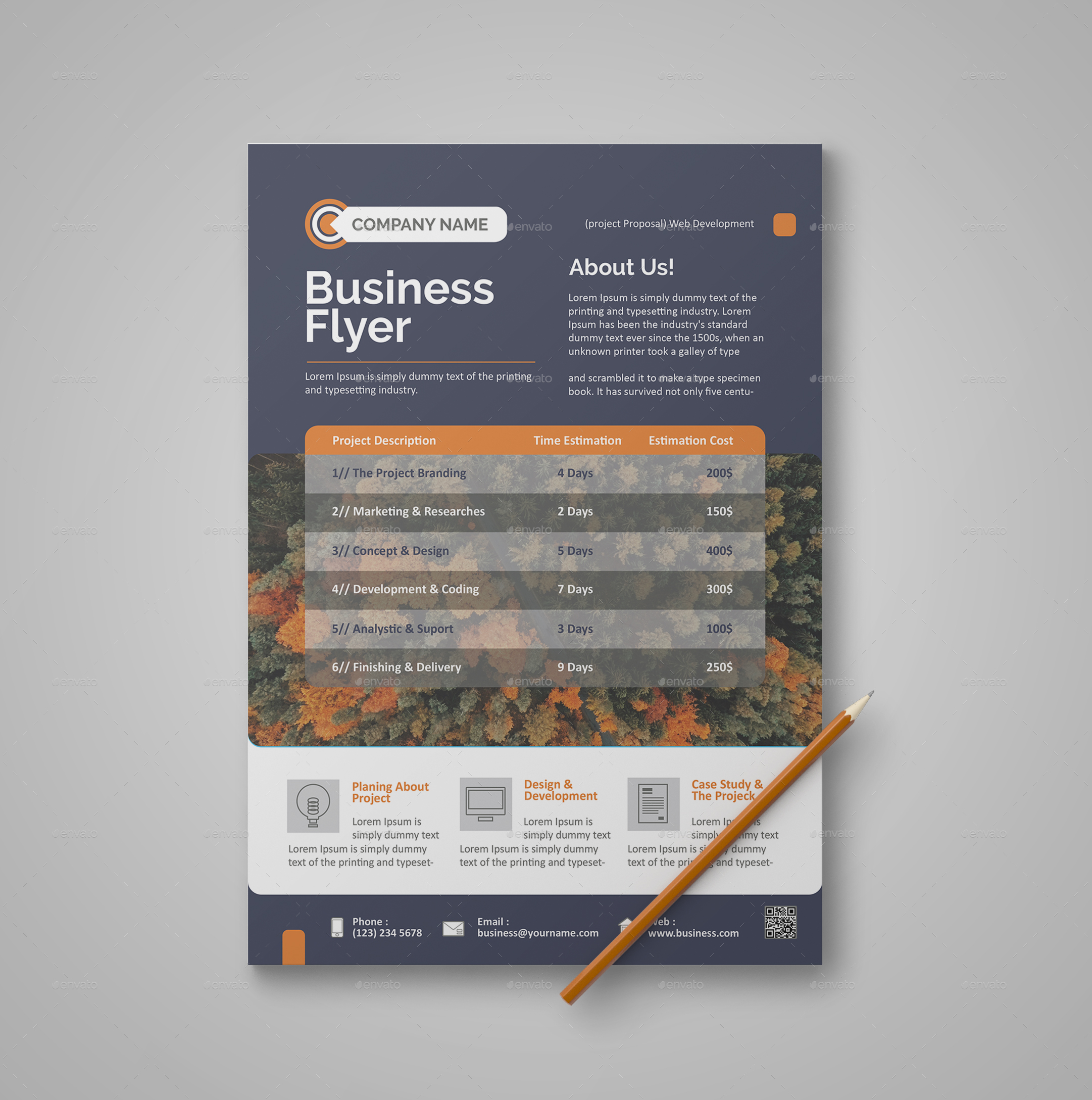 The Project Proposal, Print Templates | GraphicRiver