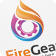 Fire Gear - Logo Template by putra_purwanto | GraphicRiver