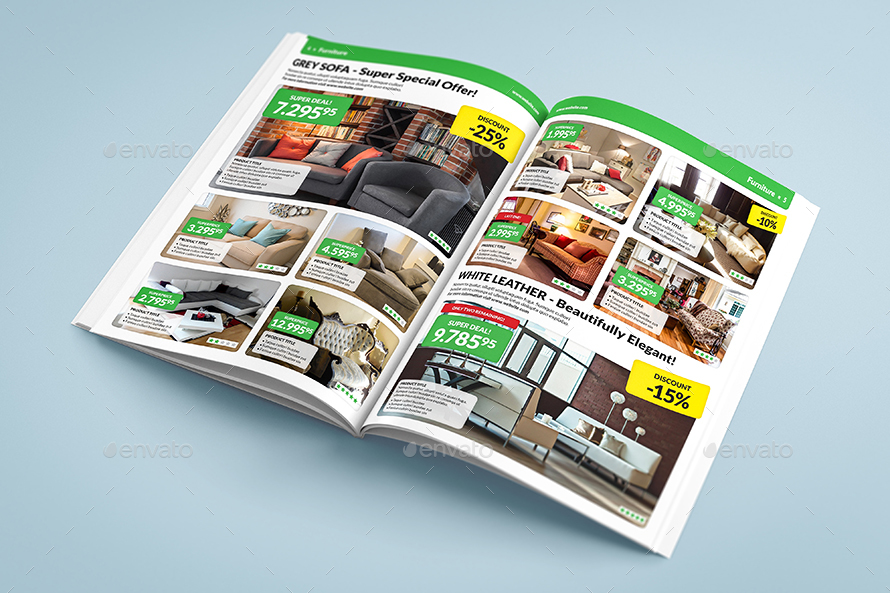 Product Catalog Template, Print Templates | GraphicRiver