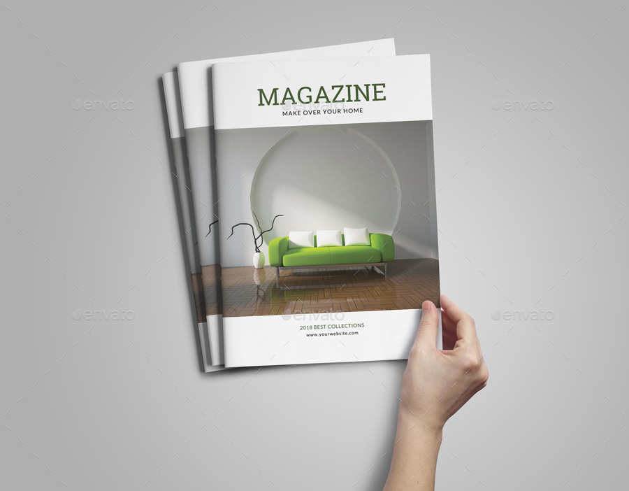 Simple Magazine Template, Print Templates | GraphicRiver