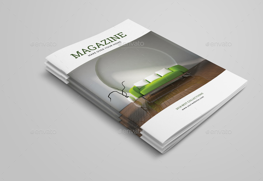 Simple Magazine Template, Print Templates | GraphicRiver