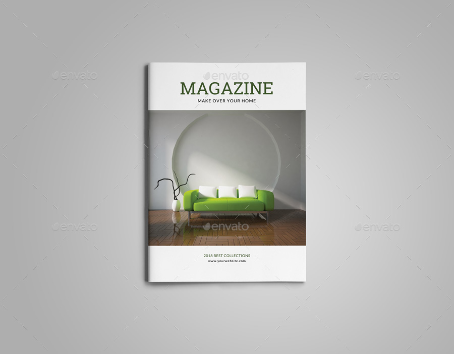 Simple Magazine Template, Print Templates | GraphicRiver