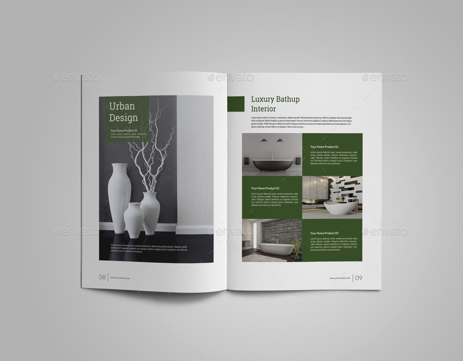 Simple Magazine Template, Print Templates | GraphicRiver