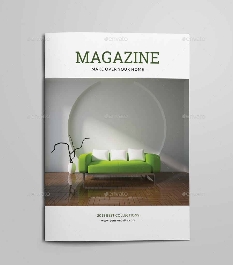 Simple Magazine Template, Print Templates | GraphicRiver