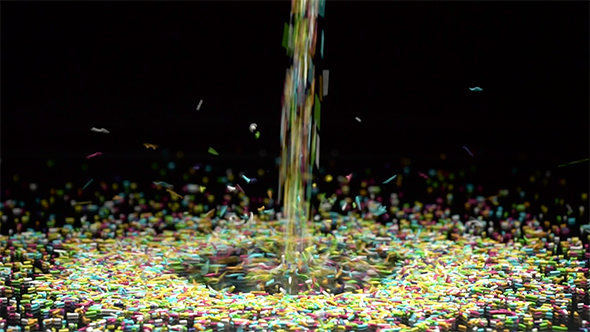 Colorful Sparkles Candies, Stock Footage | VideoHive