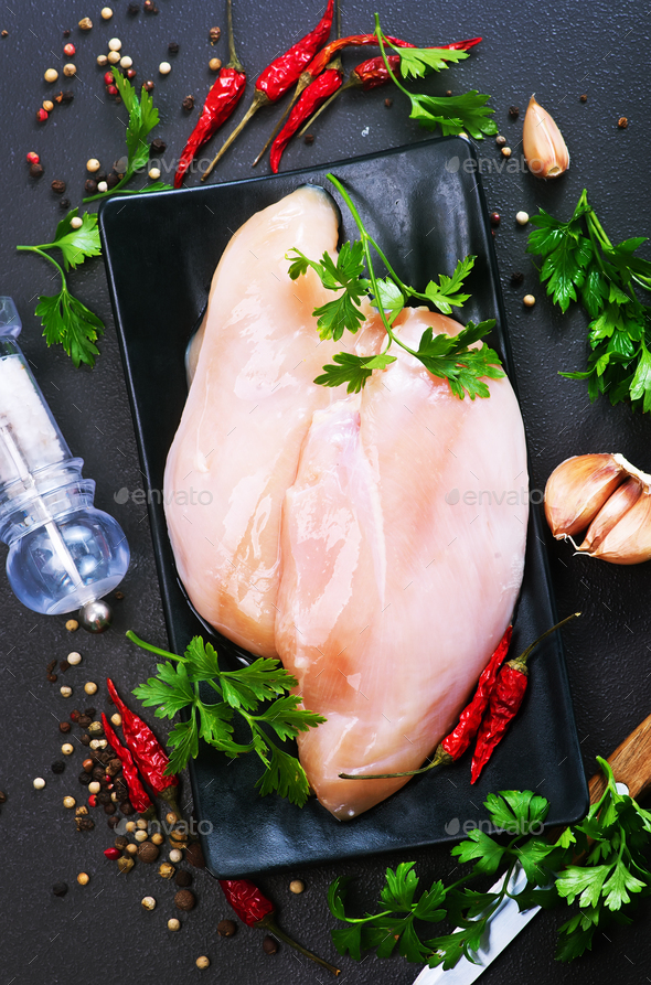 chicken fillet Stock Photo by tycoon101 | PhotoDune