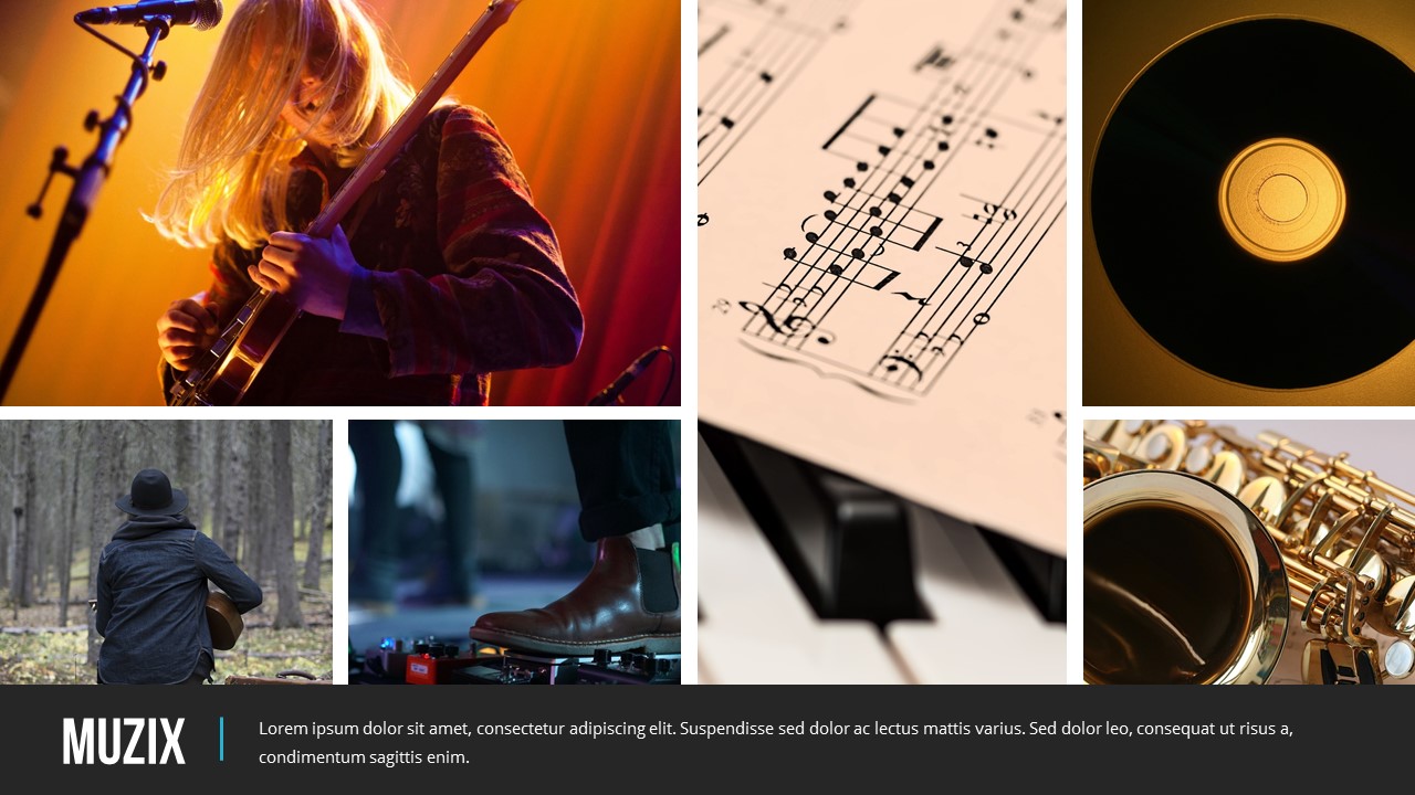 Muzix - Powerpoint, Presentation Templates | GraphicRiver
