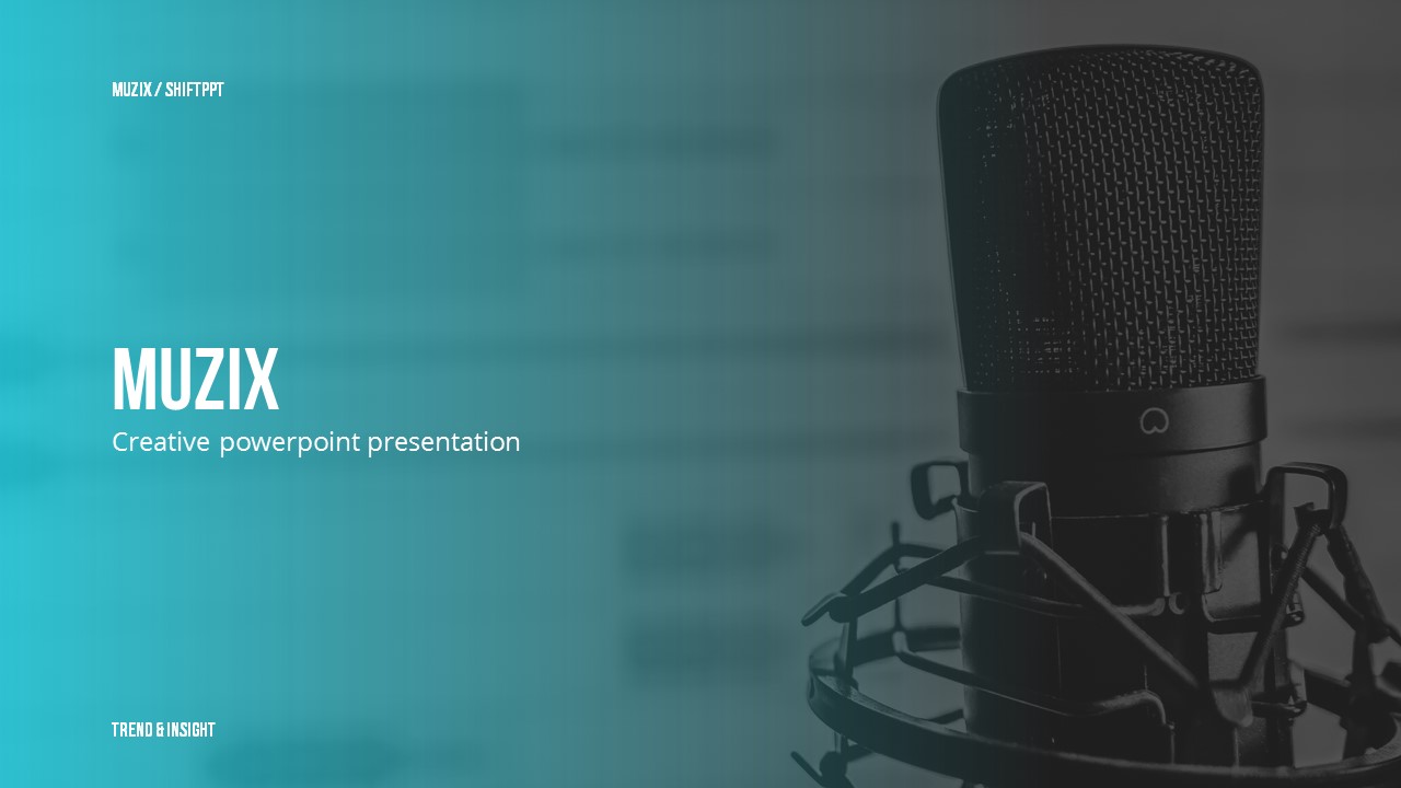 Muzix - Powerpoint, Presentation Templates | GraphicRiver
